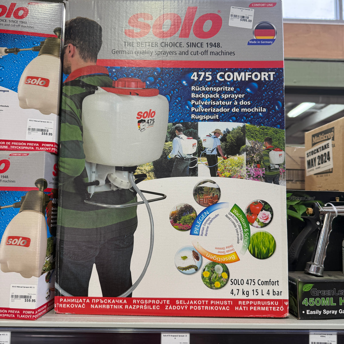 Solo 475 Knapsack Sprayer 15 Lt – Bulleen Art and Garden