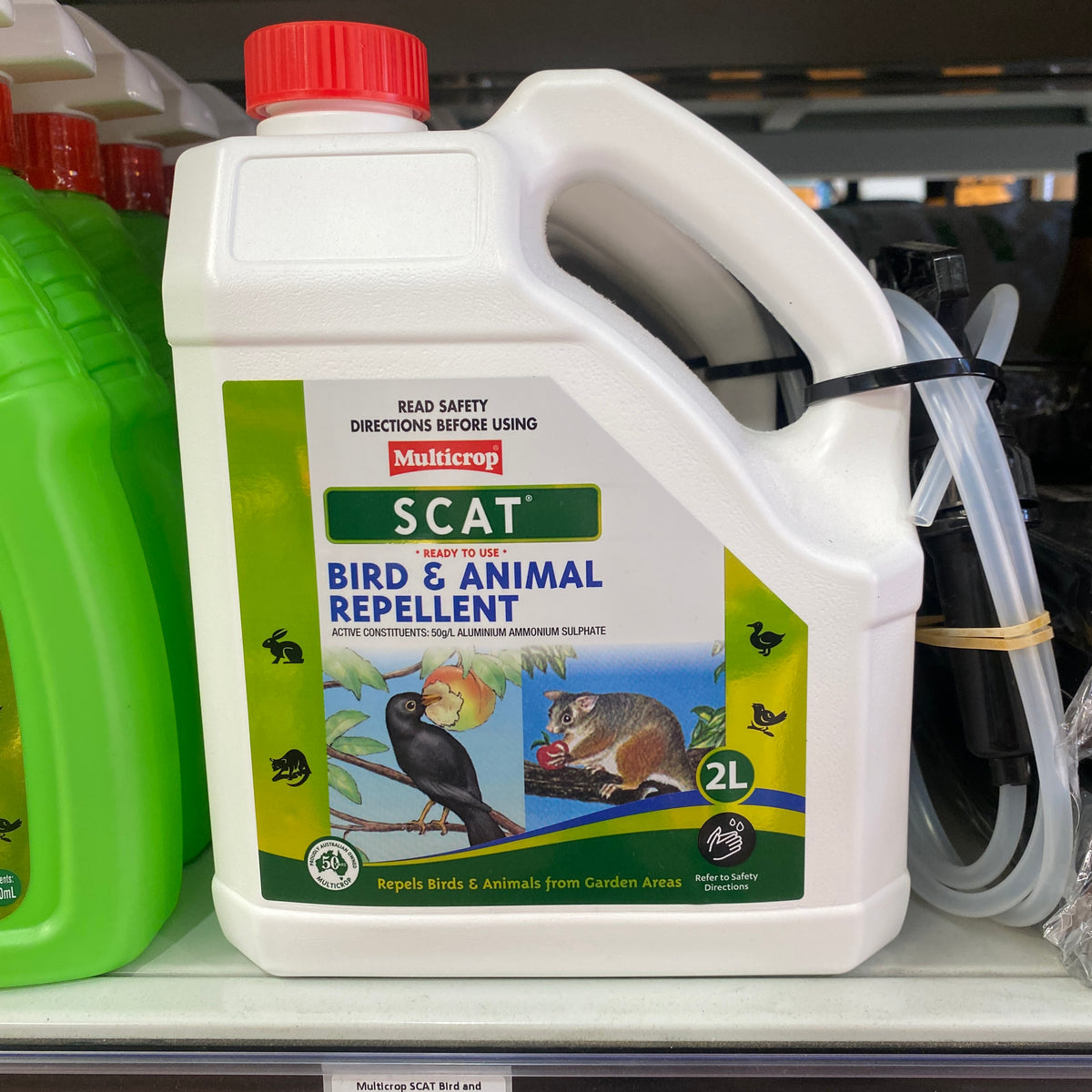 Multicrop SCAT Bird and Animal Repellent 2L RTU – Bulleen Art and Garden