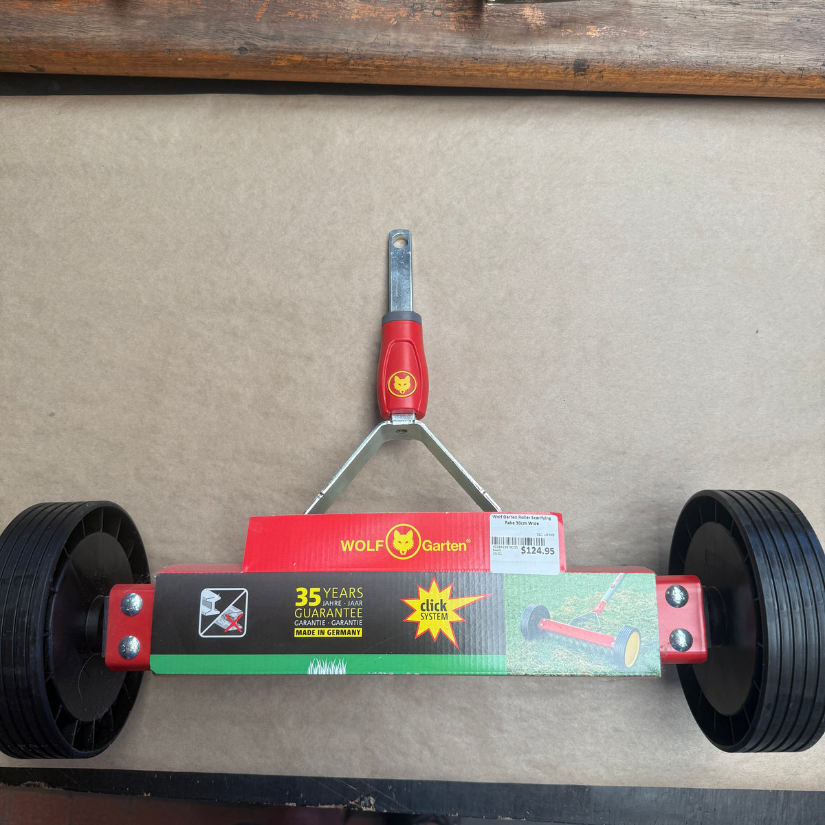 Wolf Garten Roller Scarifying Rake 30cm Wide – Bulleen Art and Garden