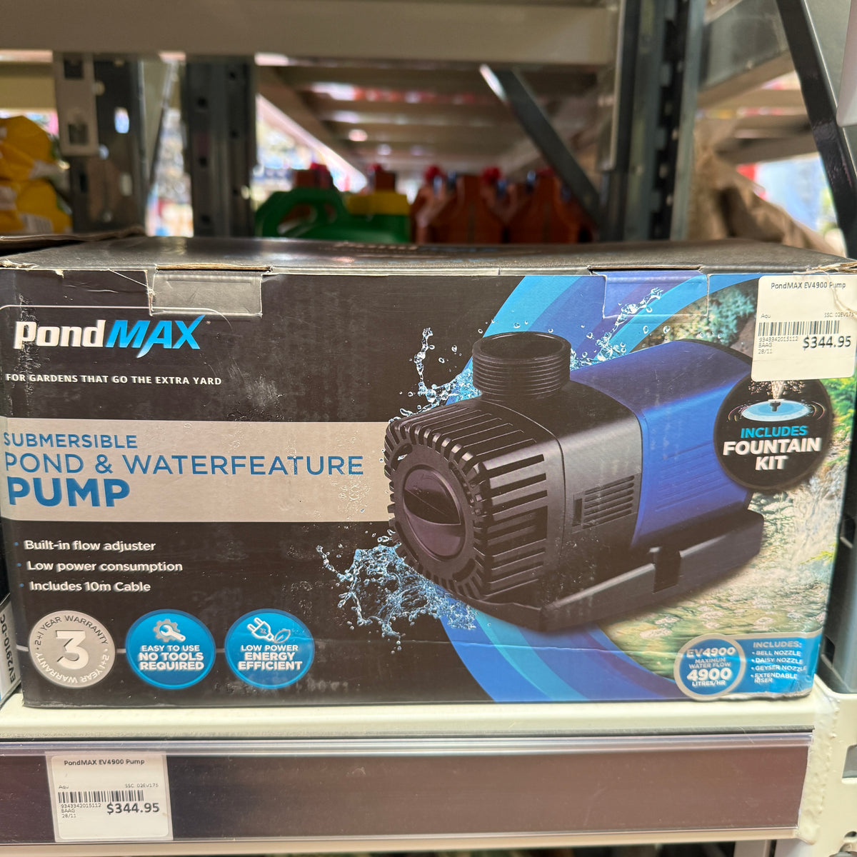 PondMAX EV4900 Pump – Bulleen Art and Garden