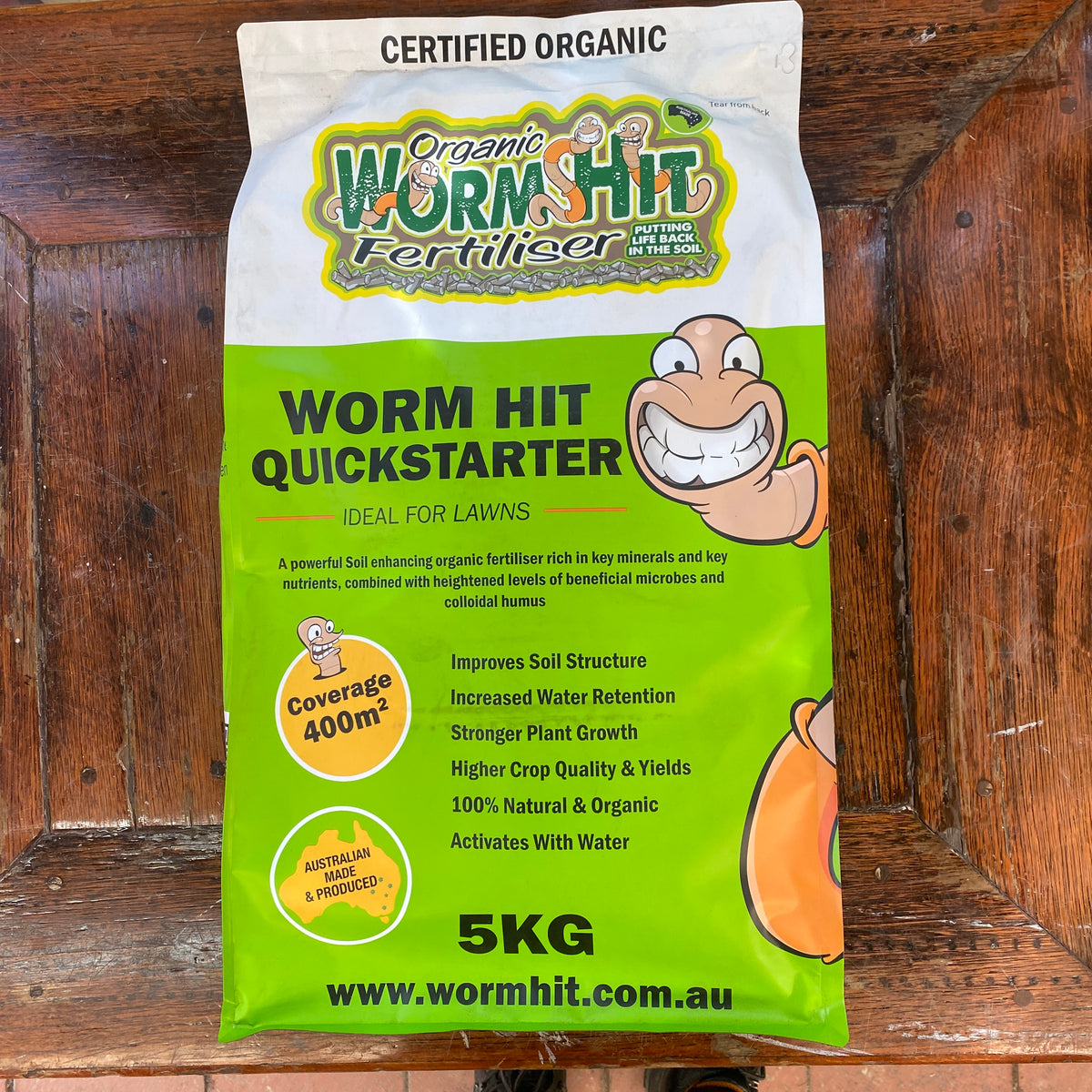 Worm Hit Quickstarter 5KG – Bulleen Art and Garden