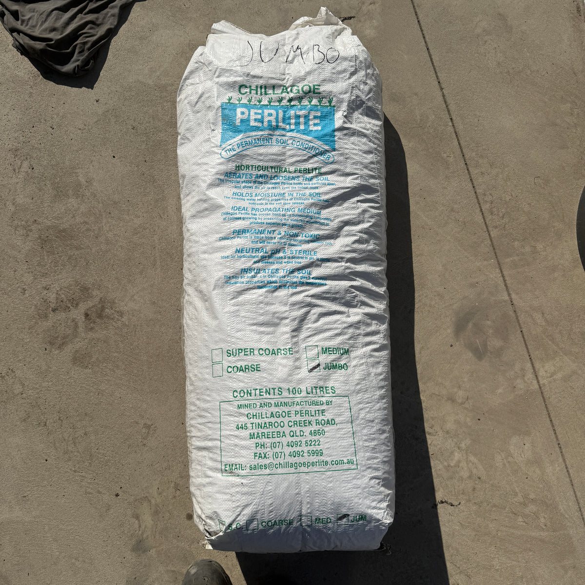 Perlite Jumbo 100L – Bulleen Art and Garden