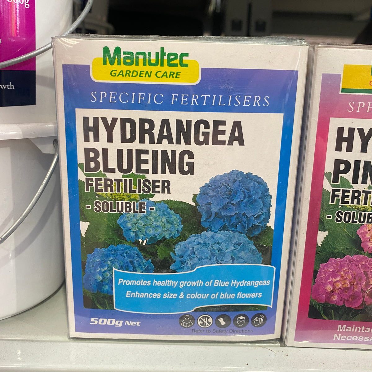 Manutec Hydrangea Blueing Agent 500 g – Bulleen Art and Garden