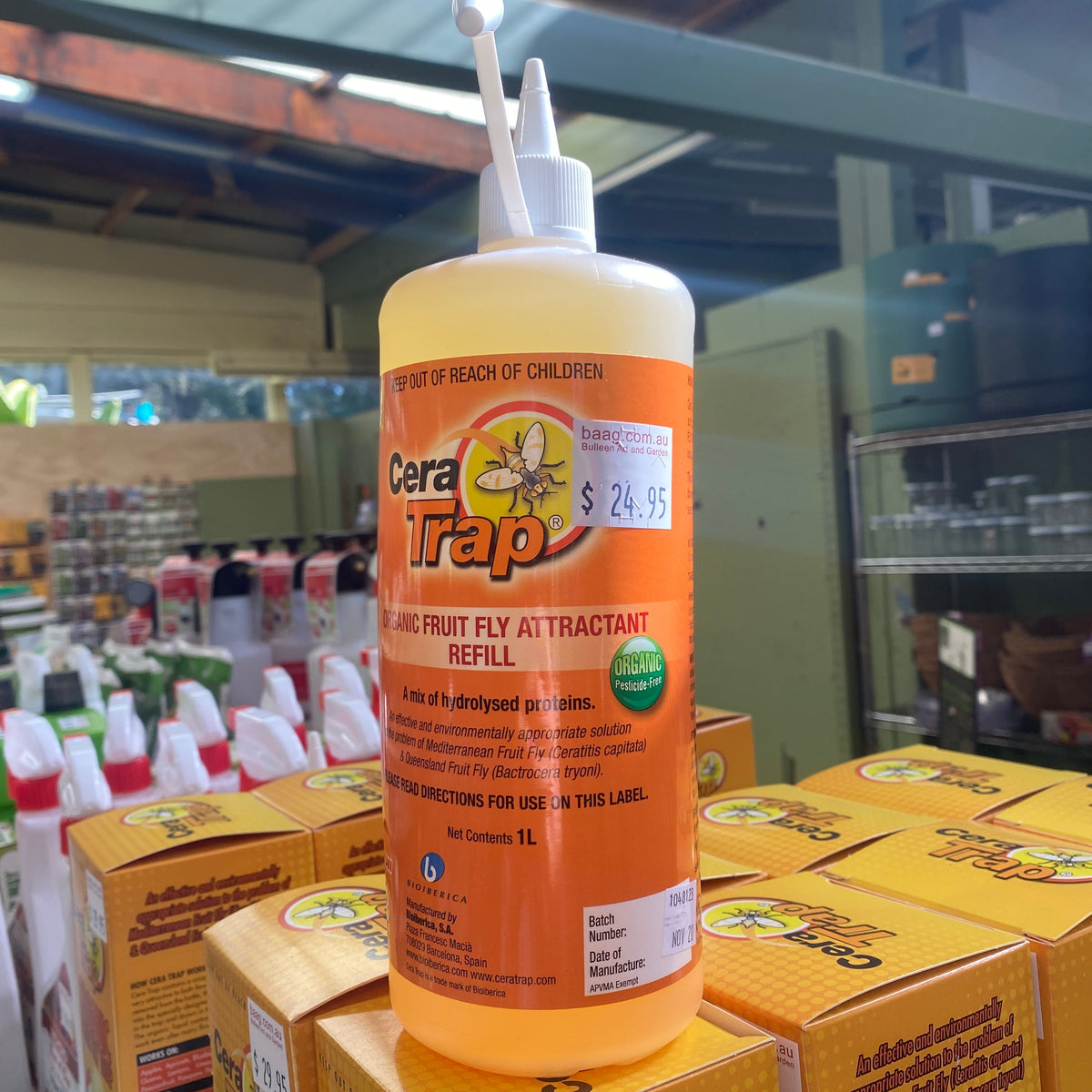 Cera Trap Organic Fruit Fly Attractant Refill 1L – Bulleen Art and Garden