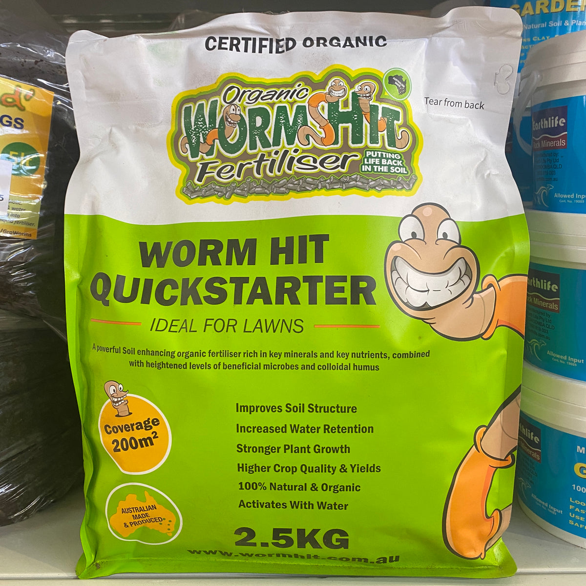 WORM HIT QUICKSTARTER 2.5kg – Bulleen Art and Garden