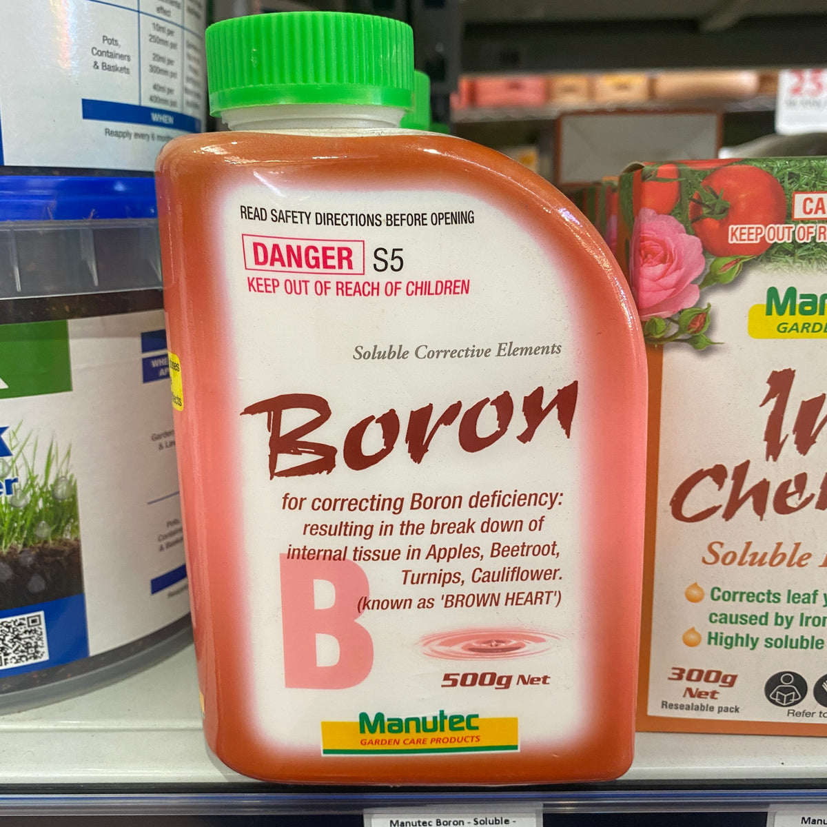 Manutec Boron - Soluble - bottle 500 g – Bulleen Art and Garden
