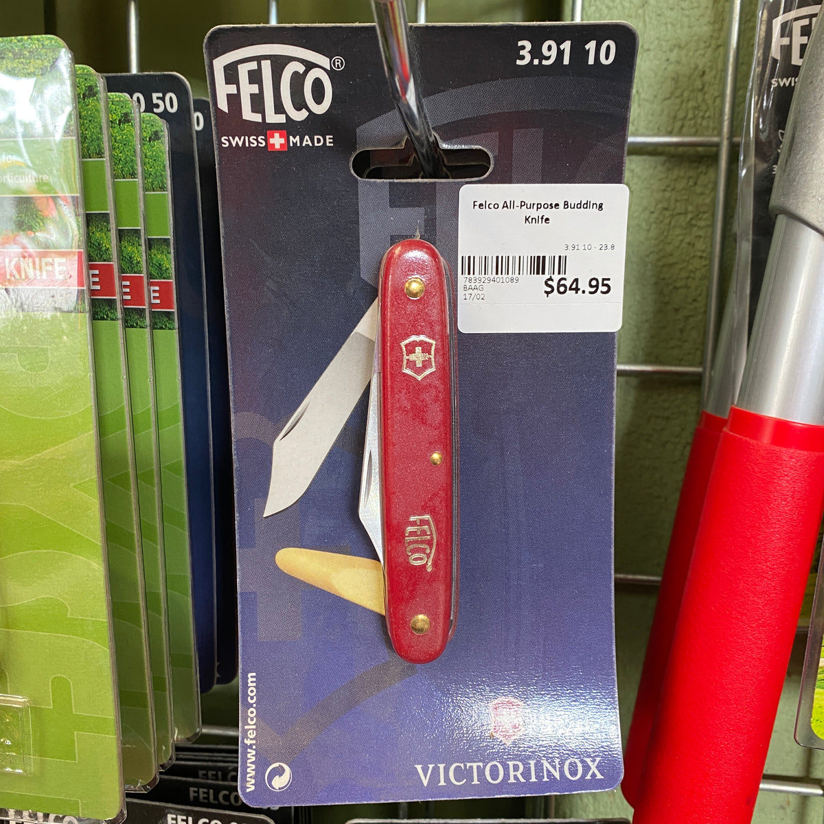 Felco 3.91 10 Grafting Knife with Bark Lifter – Bulleen Art and Garden