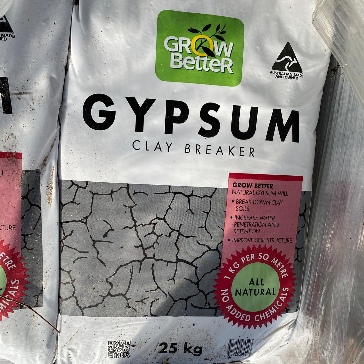 Grow Better Gypsum Natural 25 kg – Bulleen Art and Garden