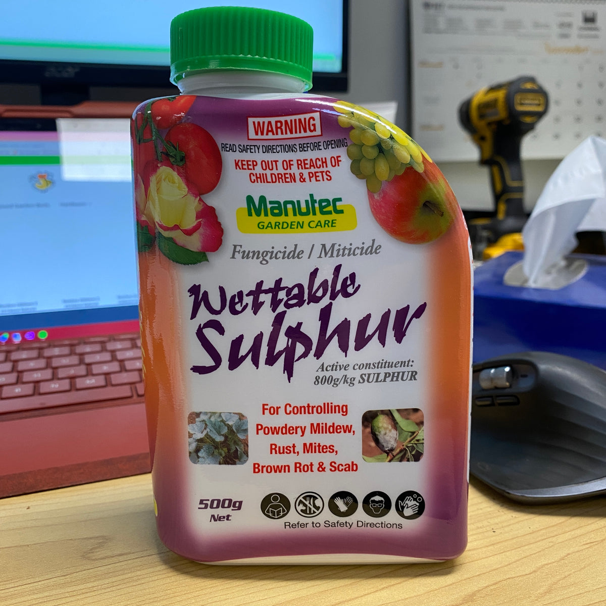 Manutec Sulphur - Wettable 400 g – Bulleen Art and Garden