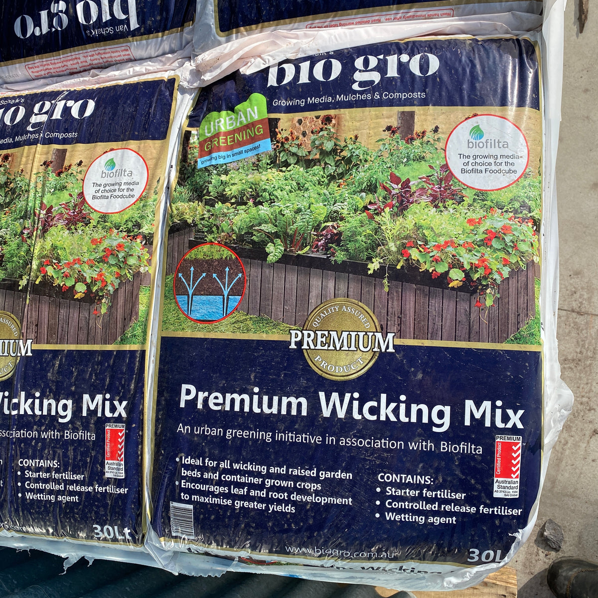 Bio Gro Premium Wicking Mix 30L – Bulleen Art and Garden