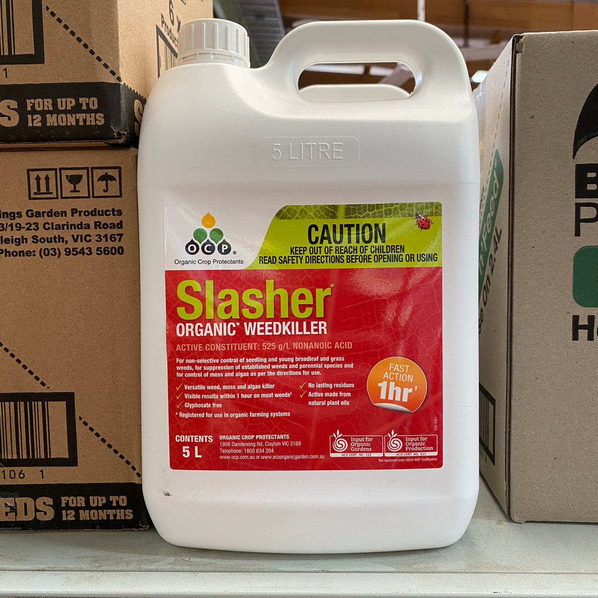 OCP Slasher Weedkiller AO CERT 5 litre – Bulleen Art and Garden