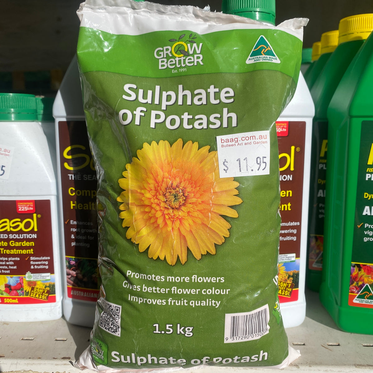 Grow Better Sulphate of Potash 1.5 kg – Bulleen Art and Garden
